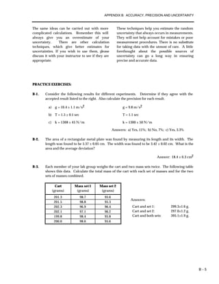 Accuracy & uncertainty | PDF | Physics | Science