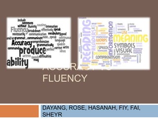 Accuracy vs fluency | PPTX