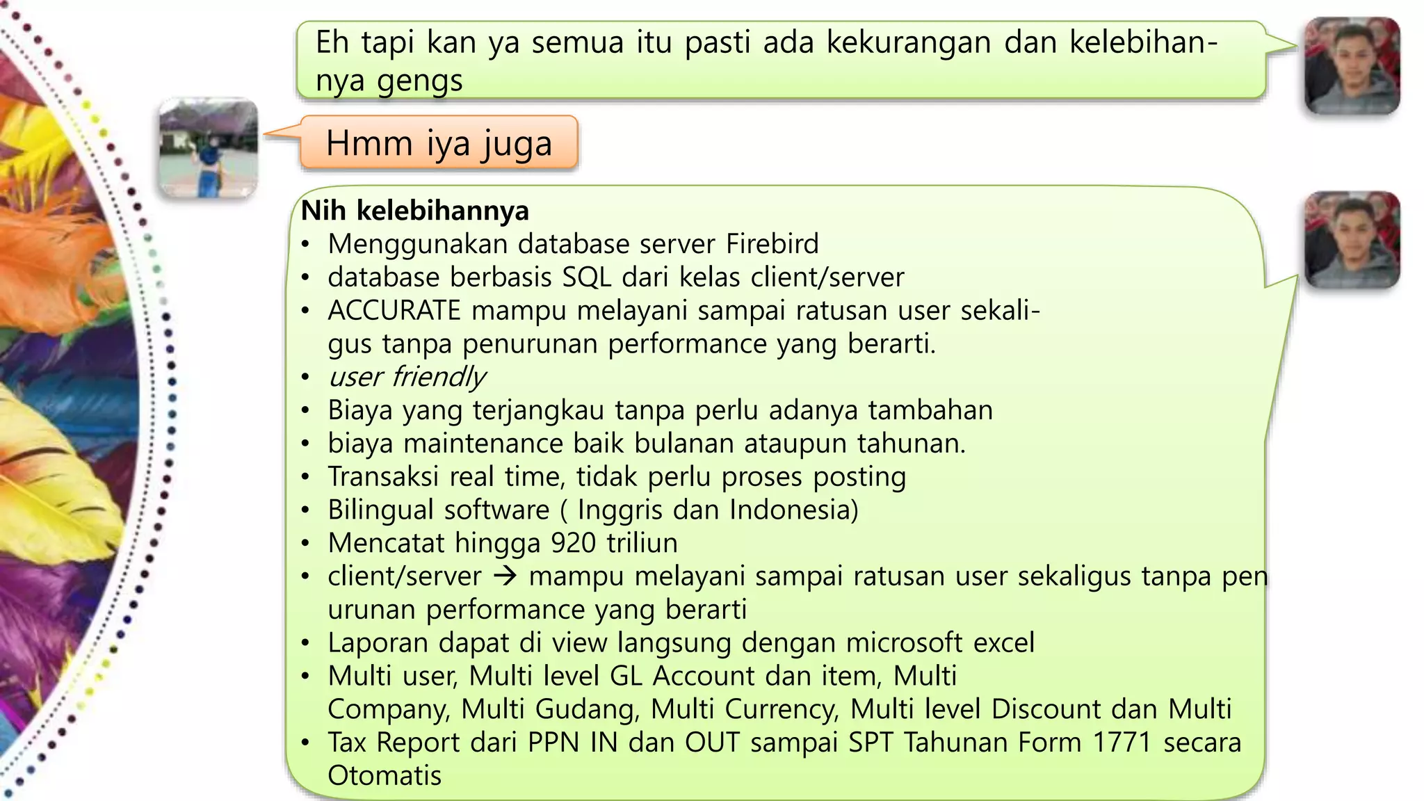 Presentasi Software Akuntansi Accurate | PPTX