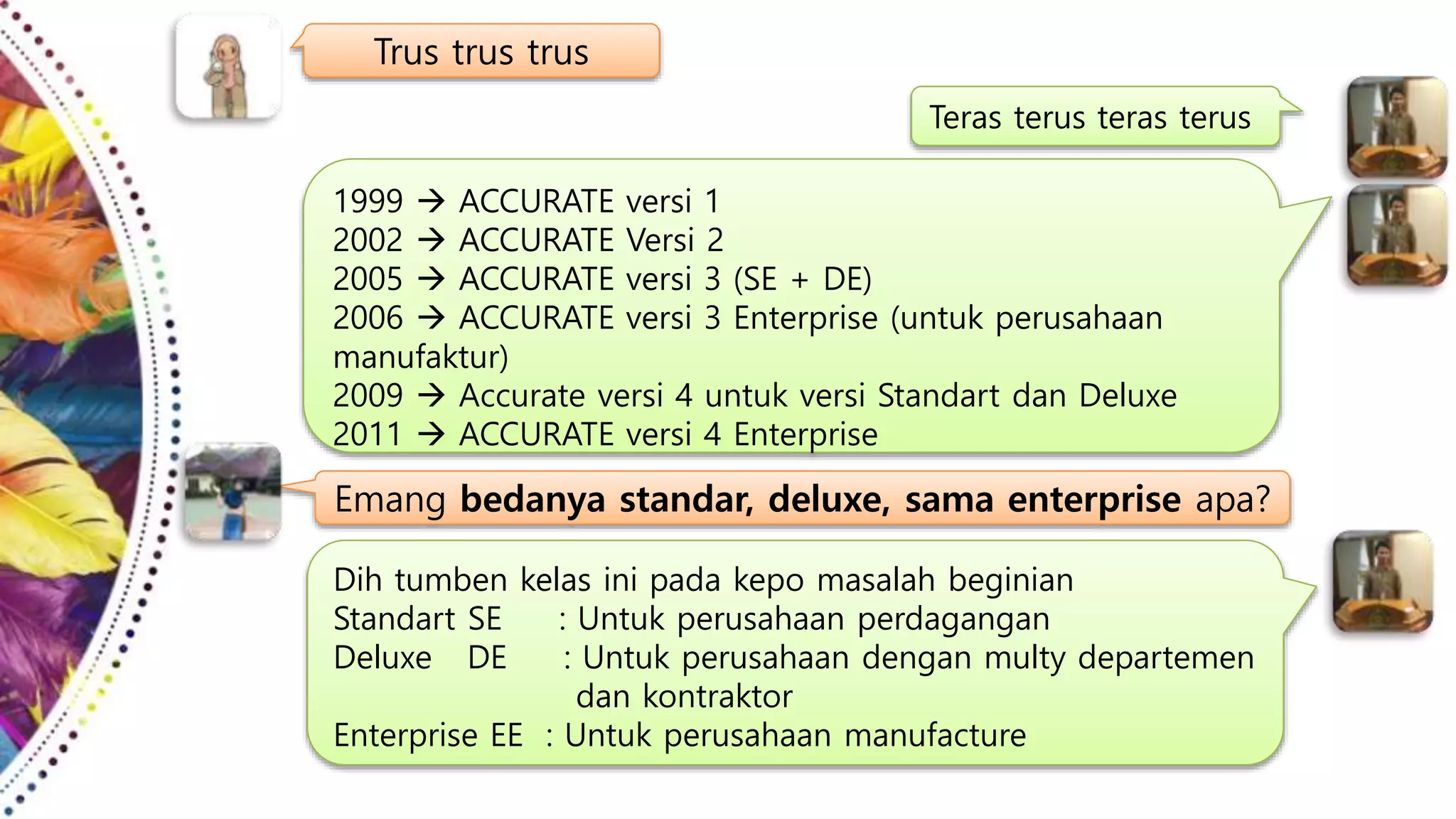 Presentasi Software Akuntansi Accurate | PPTX
