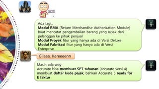 Presentasi Software Akuntansi Accurate | PPTX