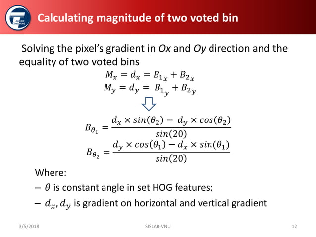 Accurate And Low Complex Cell Histogram Generation By Bypass The Gradient Of Pixel Computation Ppt