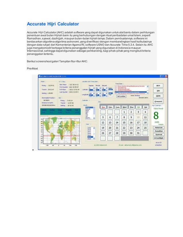 Accurate hijri calculator | PDF