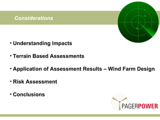 Accurately Assessing The Impact of Wind Turbines on Radar | PPT