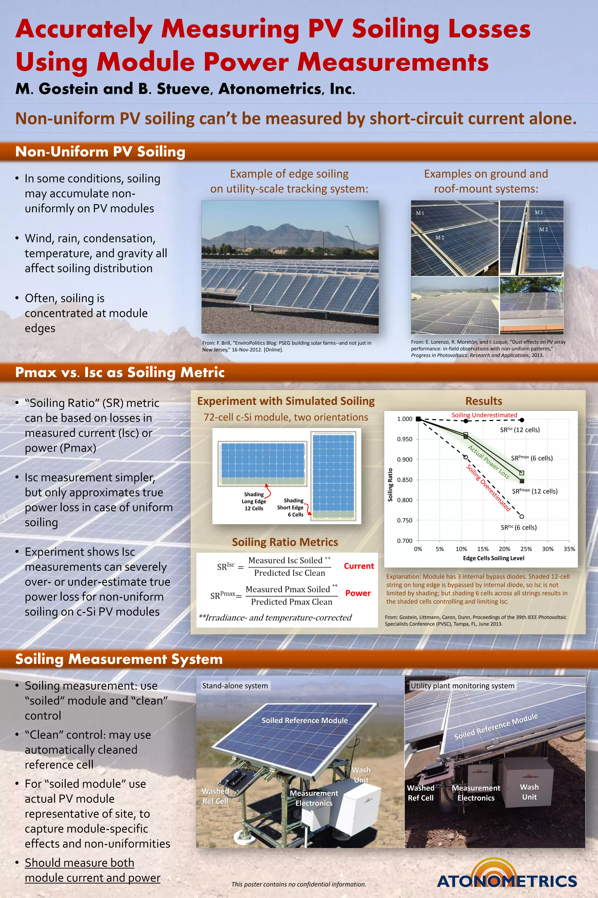 Accurately measuring pv soiling losses using module power measurements ...