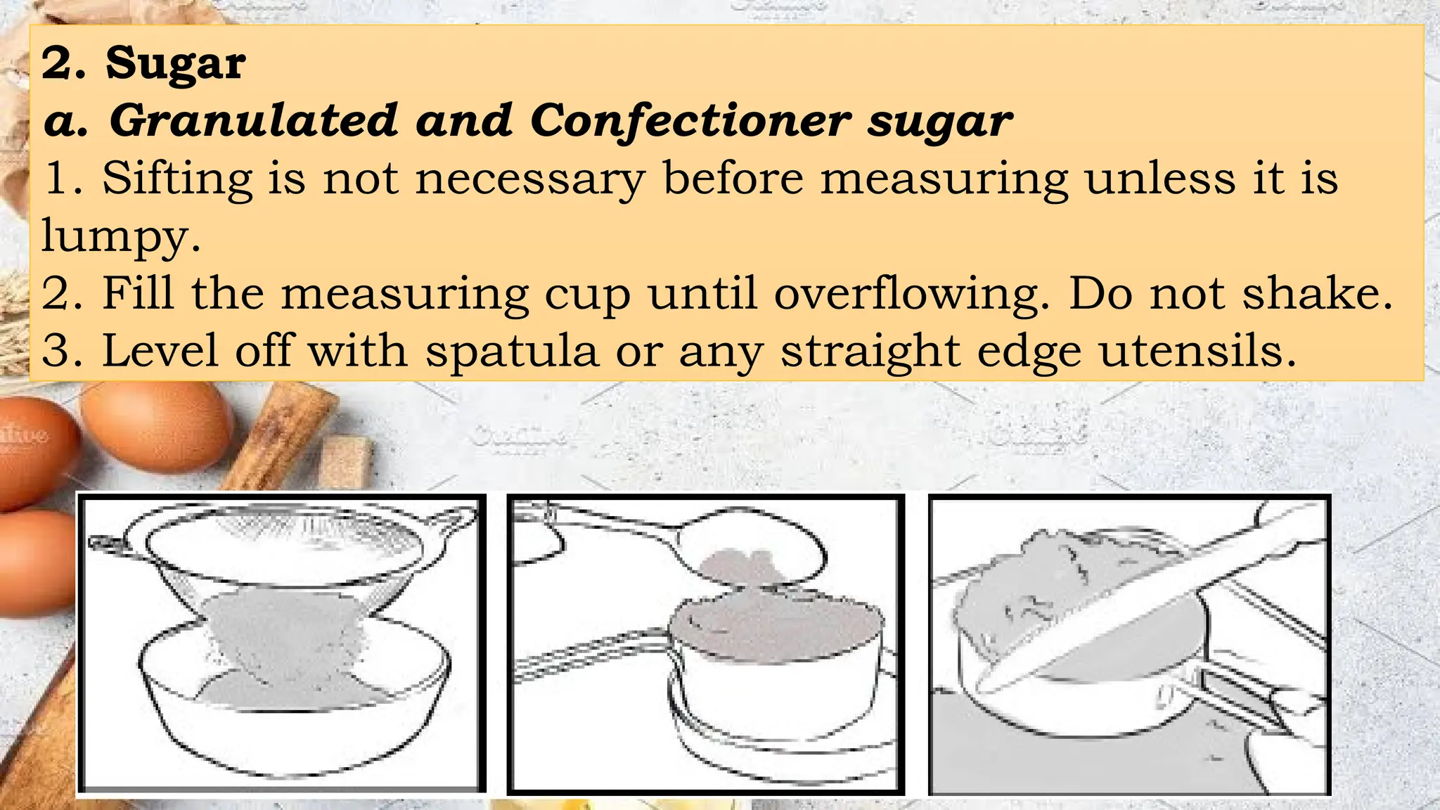 ACCURATE MEASUREMENTS OF INGREDIENTS.pptx