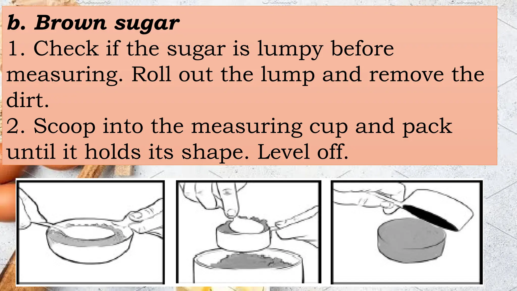 ACCURATE MEASUREMENTS OF INGREDIENTS.pptx