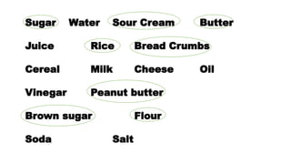 ACCURATE MEASUREMENTS OF INGREDIENTS.pptx