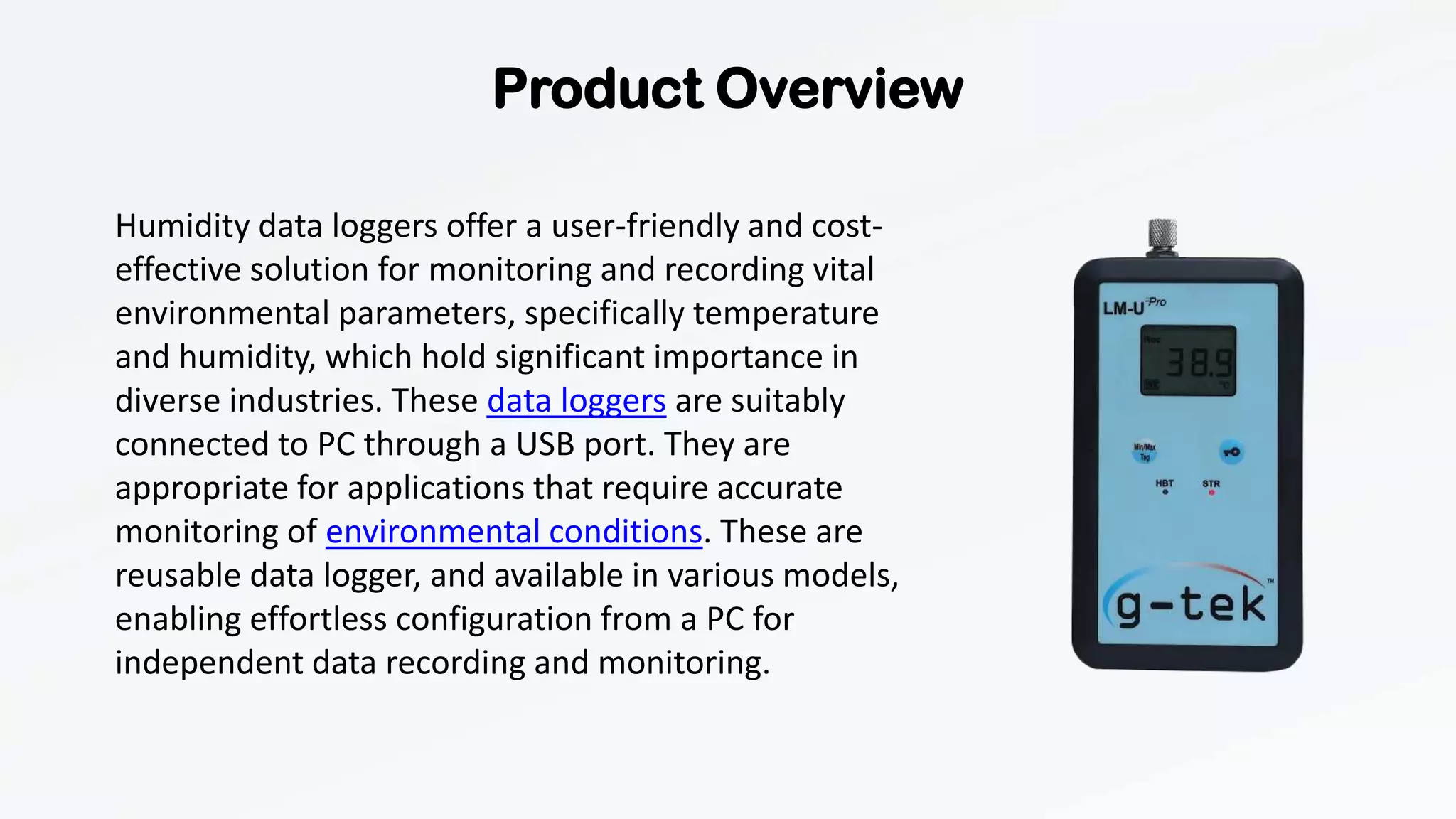 Accurate Temperature Monitoring with G-Tek Data loggers.pptx