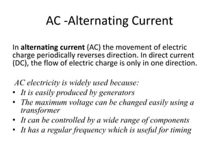 Alternating Current | PPTX
