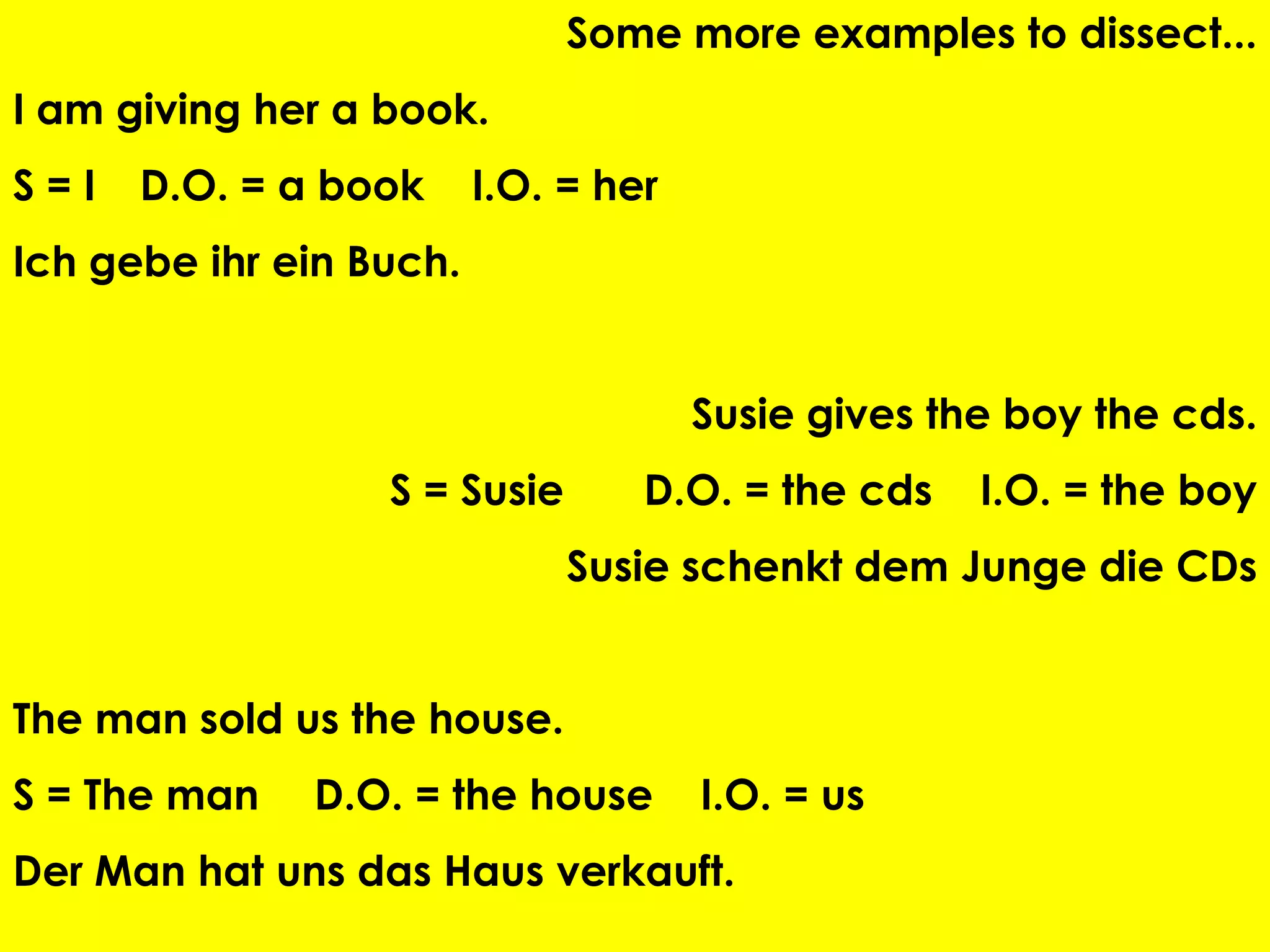 Accusative Pronouns And Dative Pronouns | PPTX