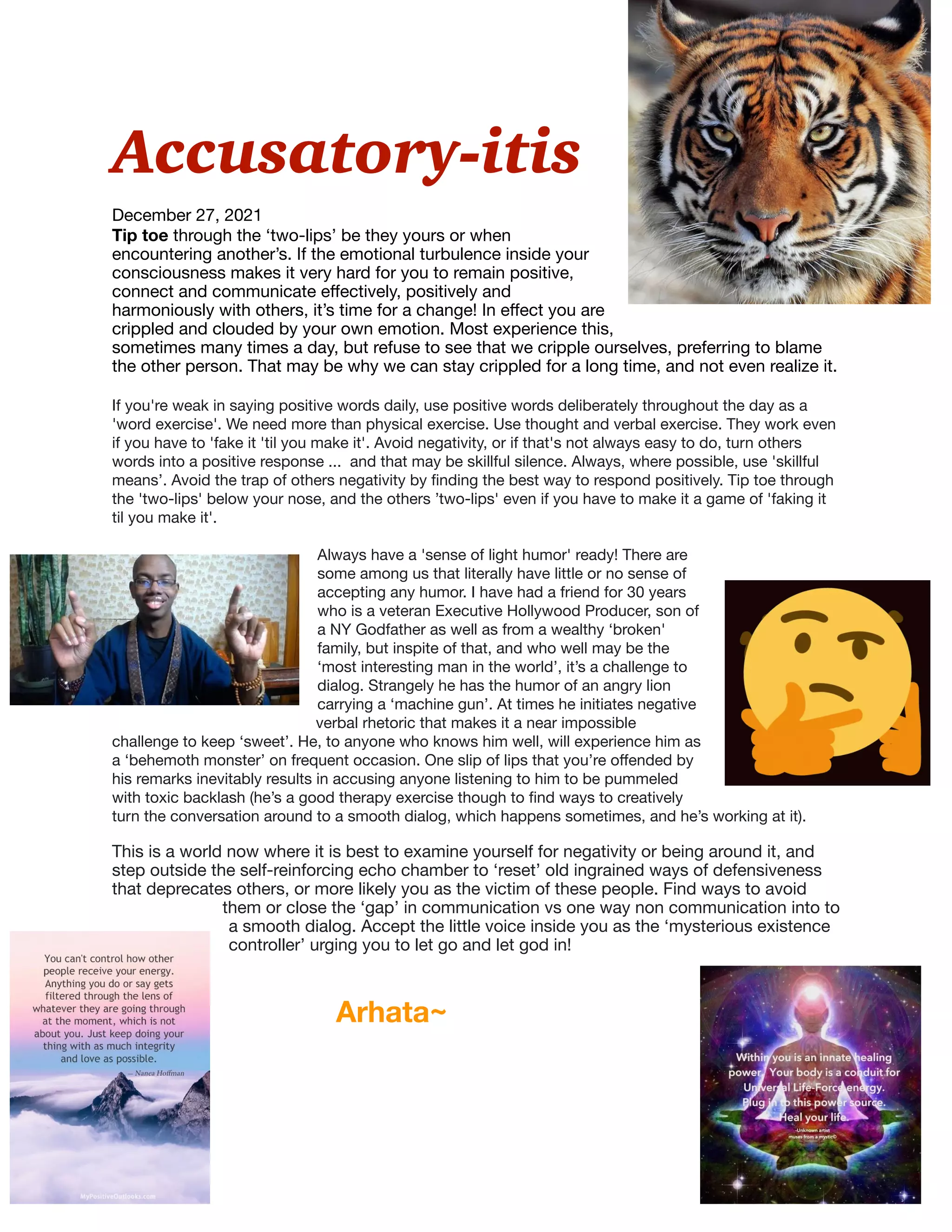 Accusatory itis | PDF