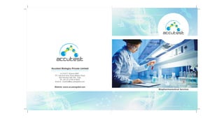 Accutest biologics corporate brochure | PDF
