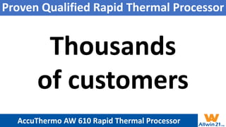 Accu thermo aw 610 rapid thermal processor | PPT