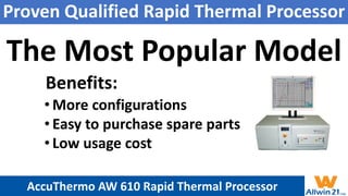 Accu thermo aw 610 rapid thermal processor | PPT