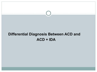 Anemia of chronic disease | PPT