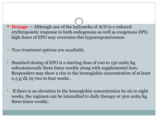 Anemia of chronic disease | PPT