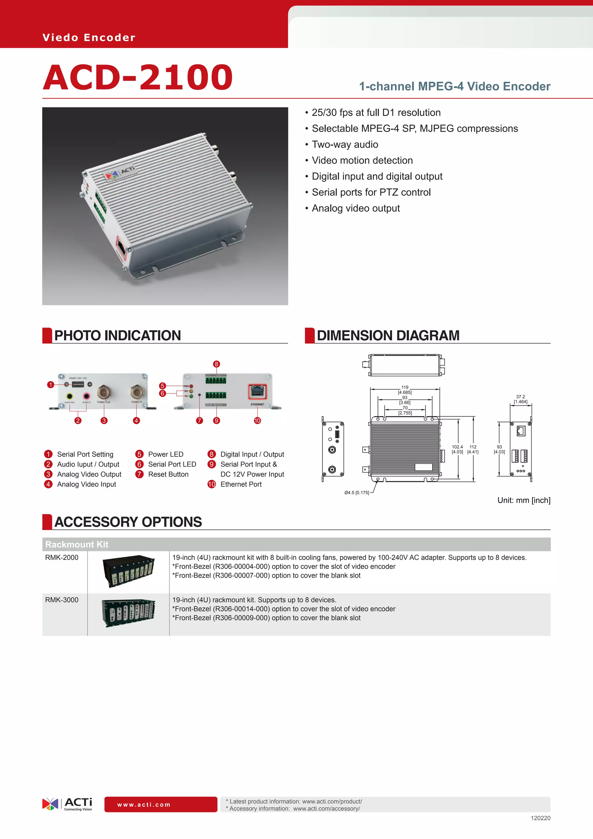 Acd 2100 ds-120220 | PDF