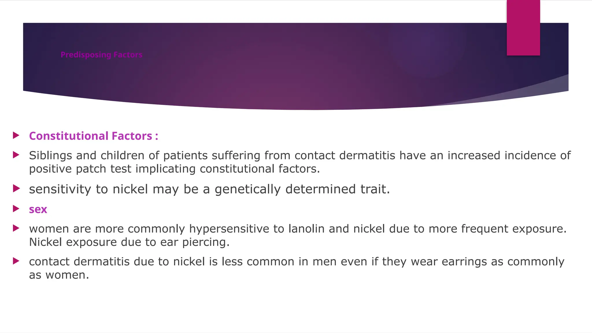 ALLERGIC CONTACT DERMATITIS PRESENTATION , dermatology | PPTX