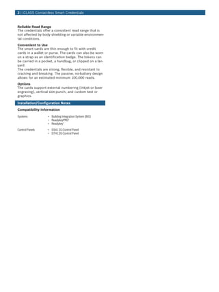Bosch ACD-IC16K37-50 Data Sheet | PDF
