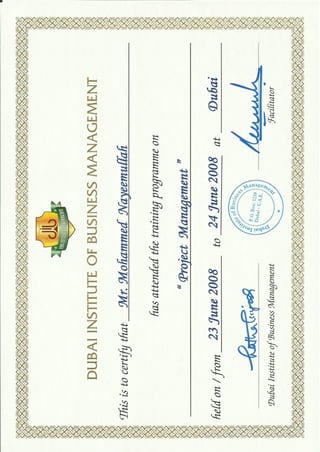 Project Management Training | PDF