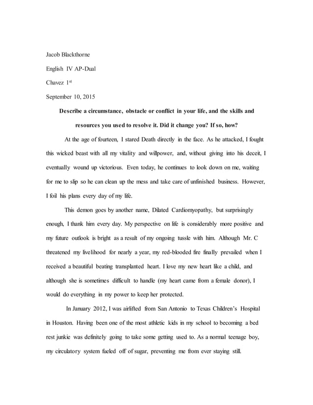 ut essay 1-2 revised | PDF