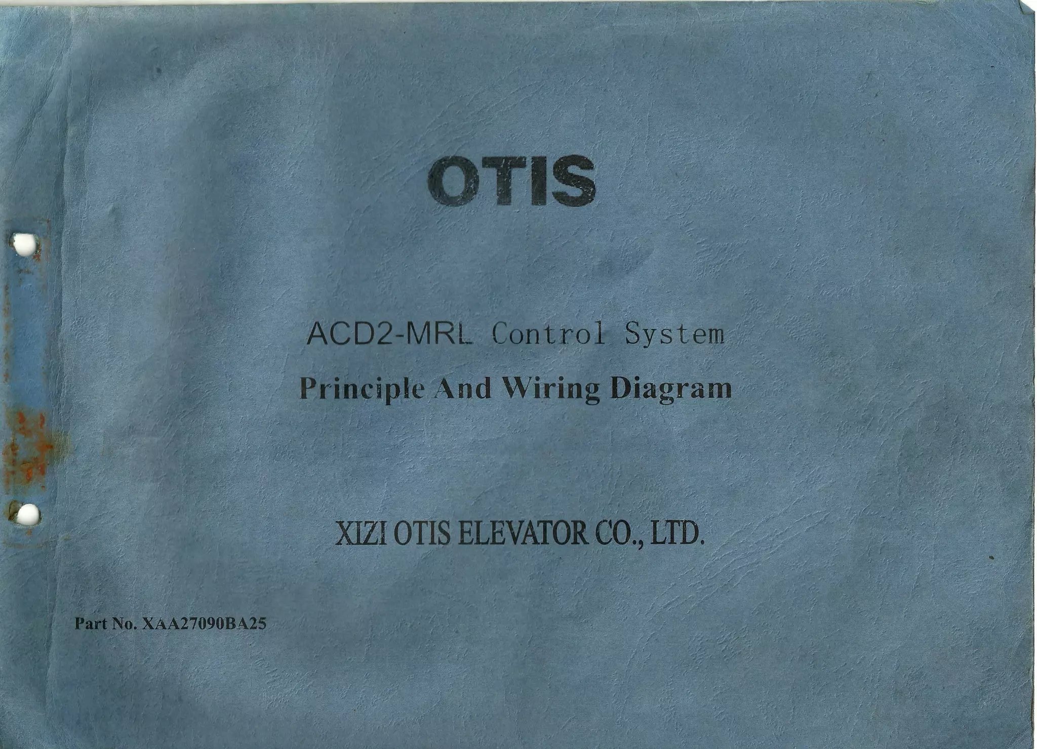 Diagrama Elétrico Acd2 mrl otis | PPT