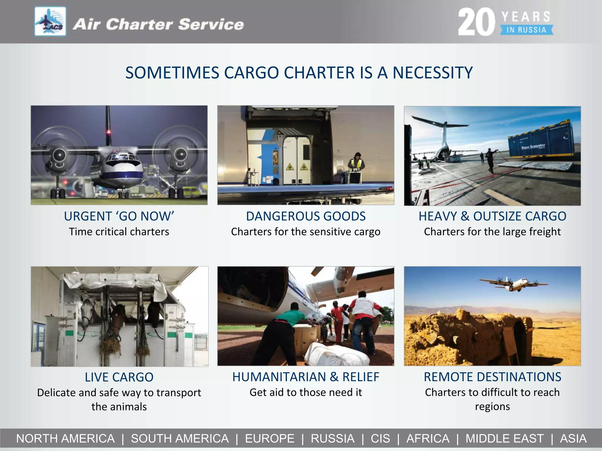 Cargo Charters Solutions | PPTX