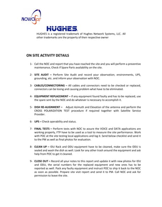 Preventive Maintenance Report - Dubai | DOC