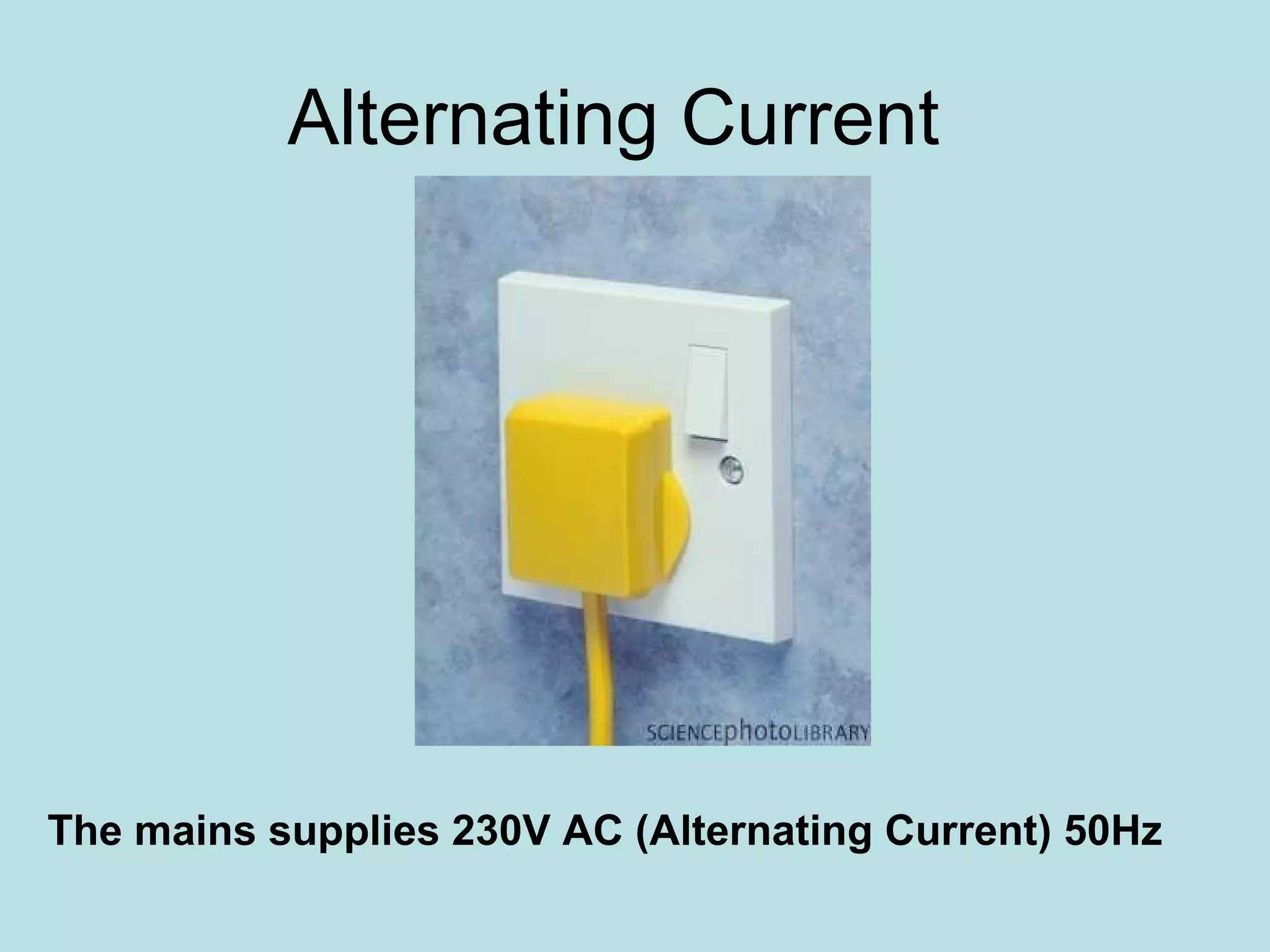 AC DC Electricity | PPT