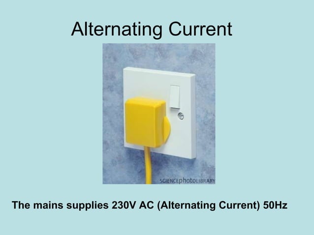 AC DC Electricity | PPT