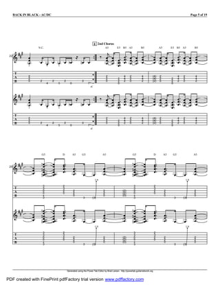 AC/DC Back in-black | PDF