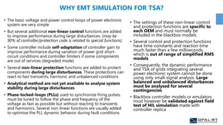 Detailed large-scale real-time HYPERSIM EMT simulation for transient stability assessment (TSA ...