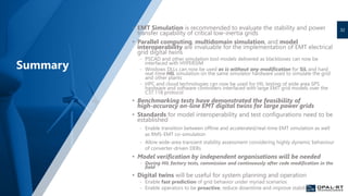 Detailed large-scale real-time HYPERSIM EMT simulation for transient stability assessment (TSA ...