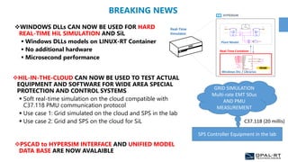 Detailed large-scale real-time HYPERSIM EMT simulation for transient stability assessment (TSA ...