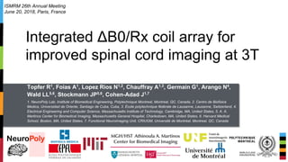 Integrated RF and Shim coils for MRI | PPTX