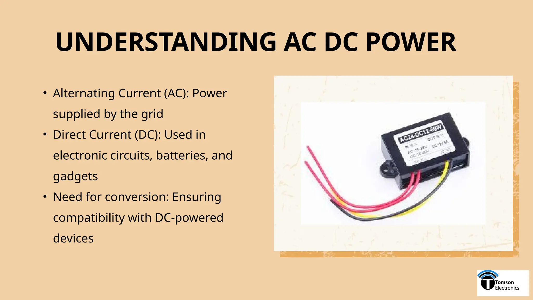 AC DC Converter: An Essential power Conversion Solution | PPTX