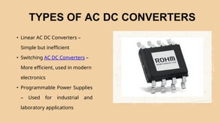 AC DC Converter An Essential Power Conversion Solution.docx