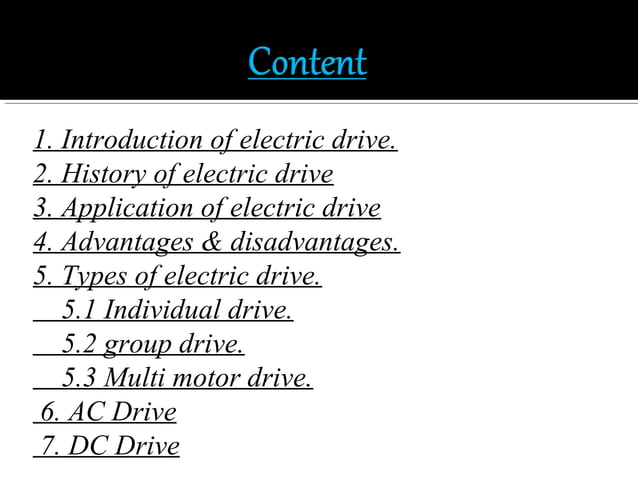 Ac dc drives | PPT