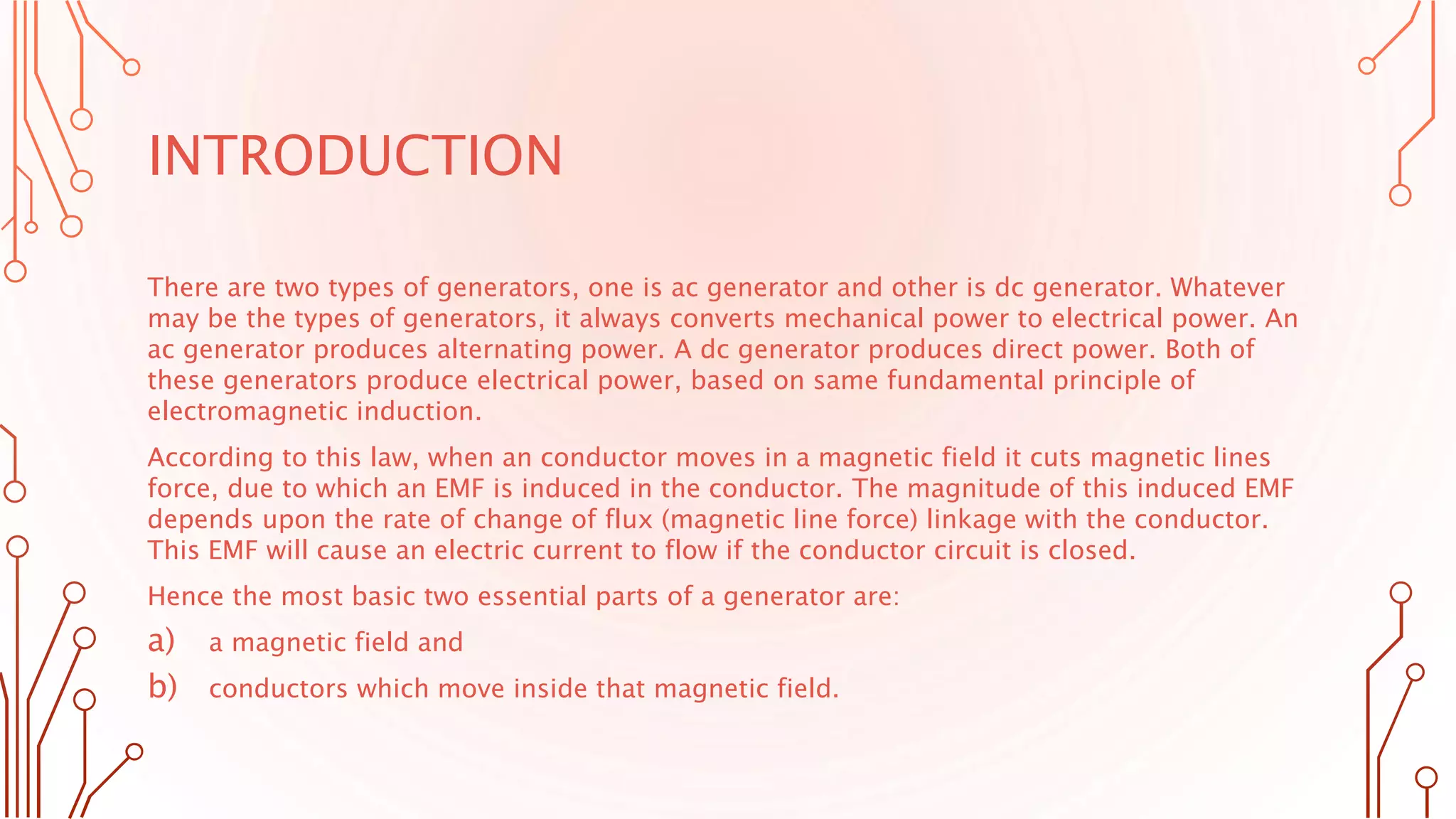 AC & DC Generators | PPTX