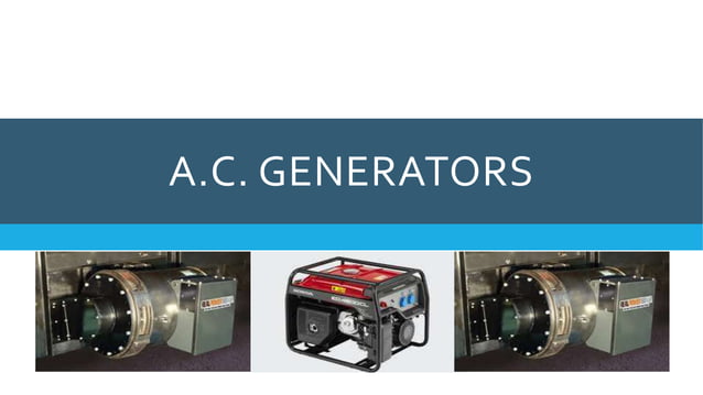 AC & DC Generators | PPTX | Radio Control | Hobbies & Interests