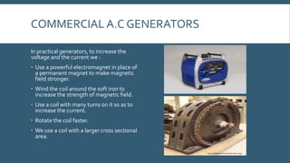 AC & DC Generators | PPTX