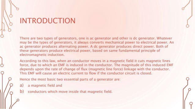 AC & DC Generators | PPTX | Radio Control | Hobbies & Interests