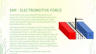 AC & DC Generators | PPTX