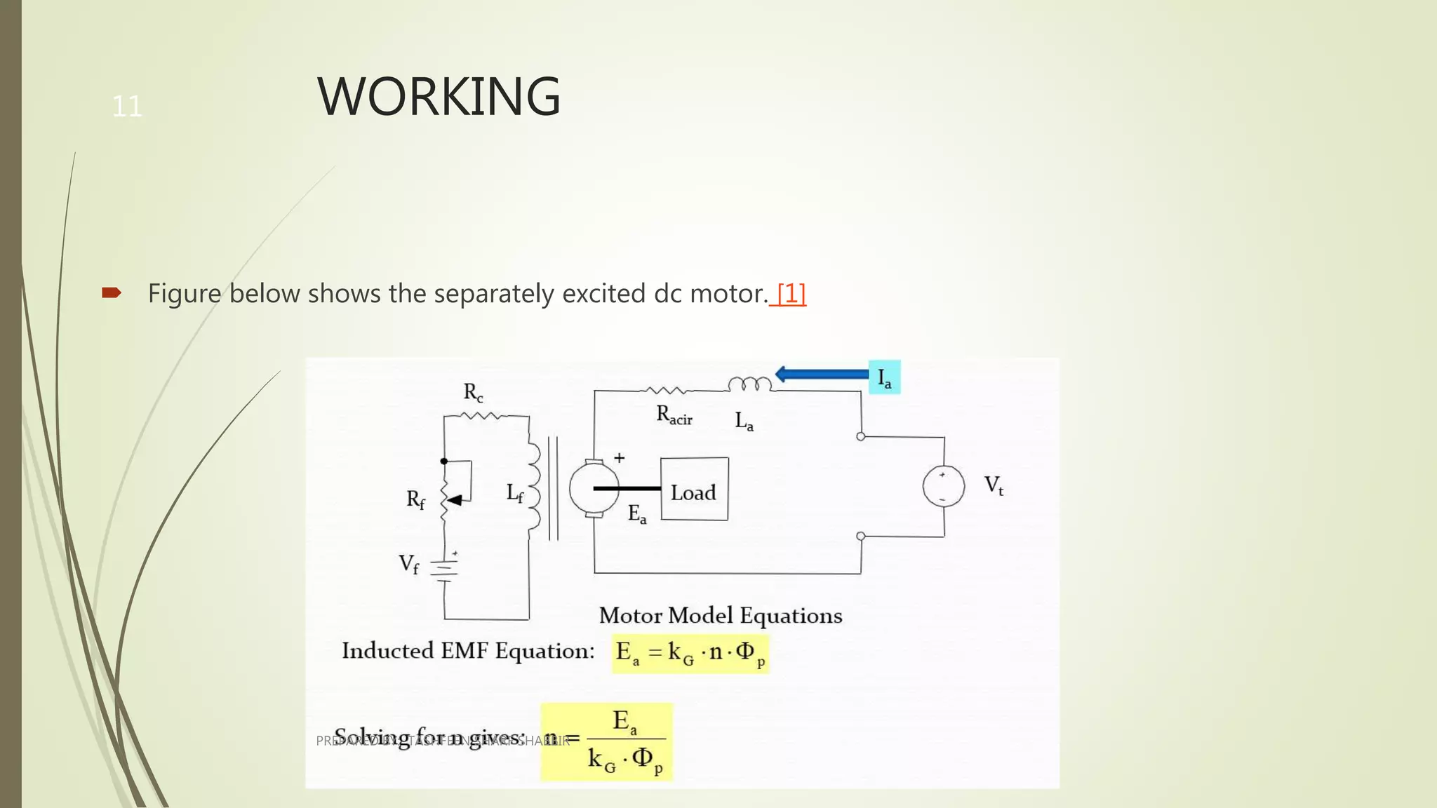 SEPARATELY EXCITED & SHUNT DC MACHINES | PPTX