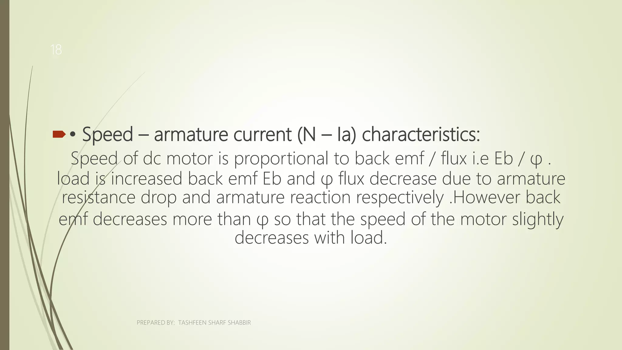 SEPARATELY EXCITED & SHUNT DC MACHINES | PPTX