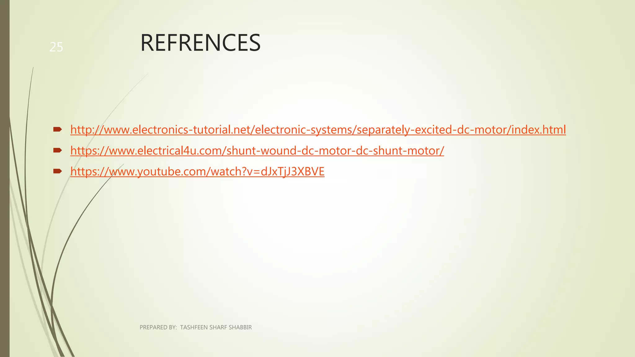 SEPARATELY EXCITED & SHUNT DC MACHINES | PPTX