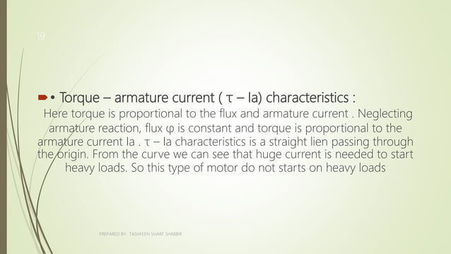 SEPARATELY EXCITED & SHUNT DC MACHINES | PPTX | Physics | Science