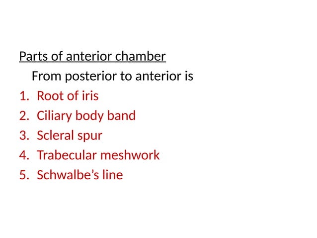 Anterior chamber depth evaluation notes.pptx