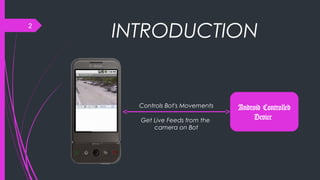 android controlled robot | PPT